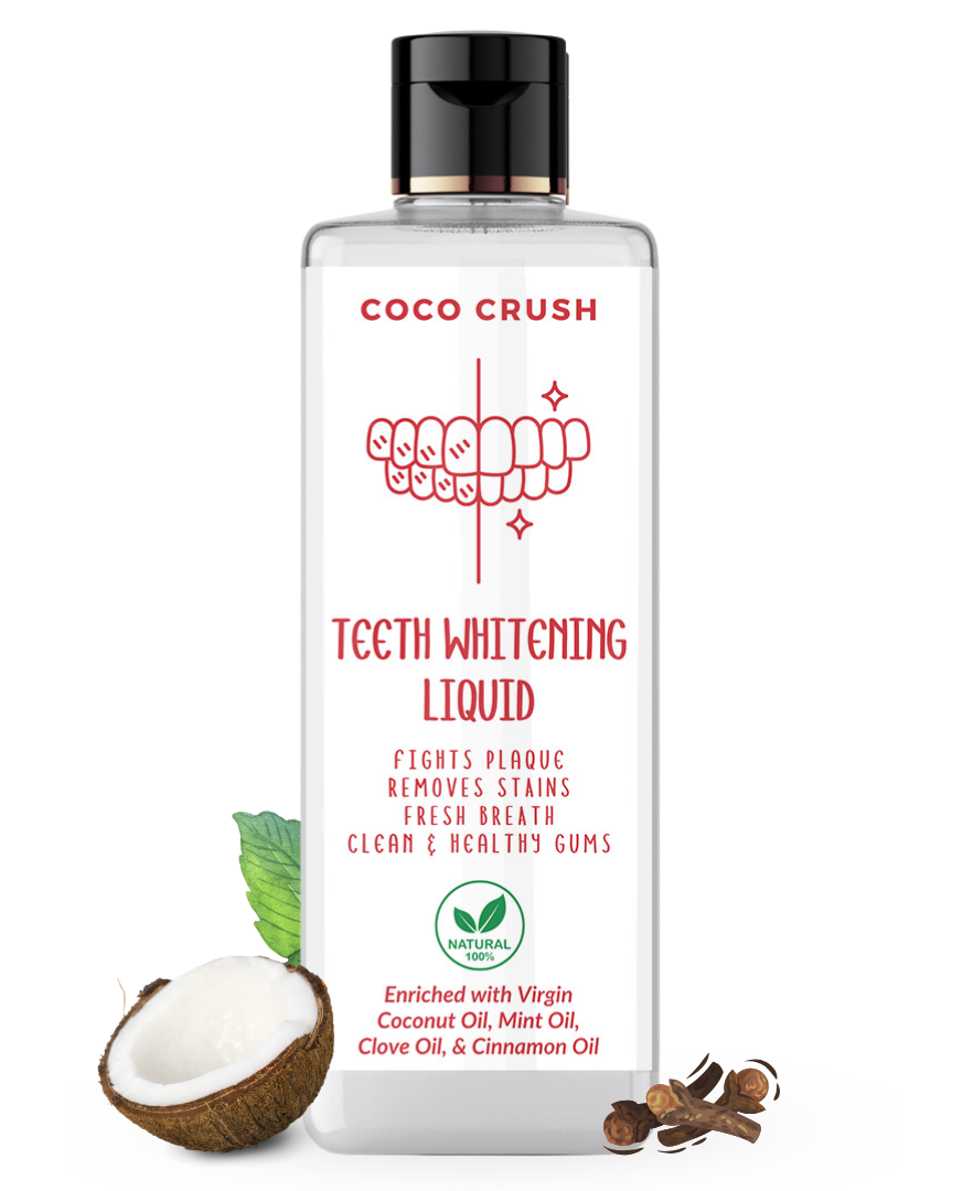 Ayurvedic Teeth Whitening Liquid – Coco Crush